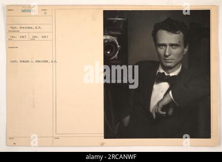 Caption: Capt. Edward J. Steichen, S.C., a military officer during ...