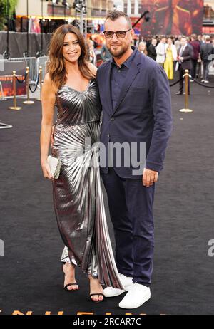 Lisa Snowdon and George Smart attend the Spring Ball 2025 in Aid of ...