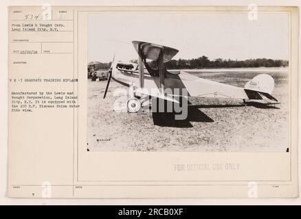 VE-7 graduate training biplane manufactured by Lewis & Vought ...