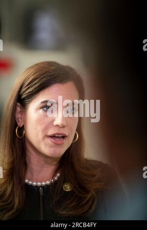 Washington DC, July, 13 2023 USA: Ingrid Newkirk, PETA President ...
