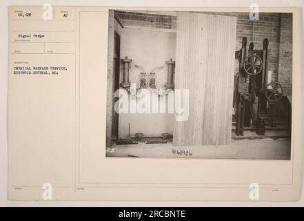 Soldiers of the Chemical Warfare Service at Edgewood Arsenal, Maryland ...