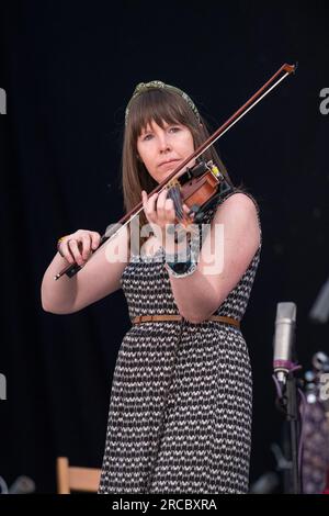 Reuben and the Bridge playing live on stage at the 2023 GTSF music ...