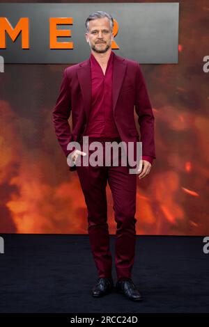Mate Haumann poses for photographers upon arrival at the premiere for ...