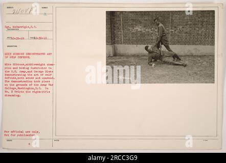 Mike Gibbons, middleweight champion and boxing instructor in the U.S ...