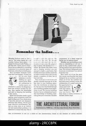 Vintage Time Magazine 24 August 1936 Issue Advert, USA Stock Photo - Alamy