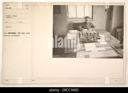 Image of the Quartermaster building in New York City during World War ...