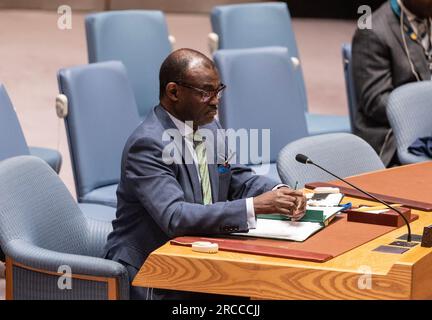 Ambassador Al-Harith Idriss Al-Harith Mohamed of Sudan speaks at ...
