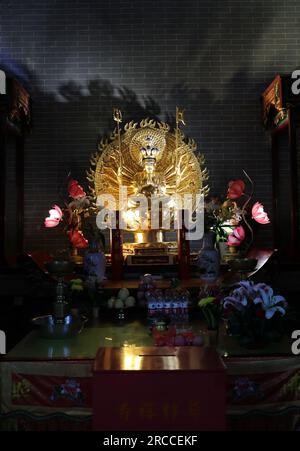 Idols in a Temple of Guangzhou, China Stock Photo - Alamy