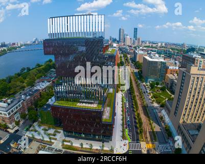 Boston University Center for Computing and Data Sciences (CDS) building ...