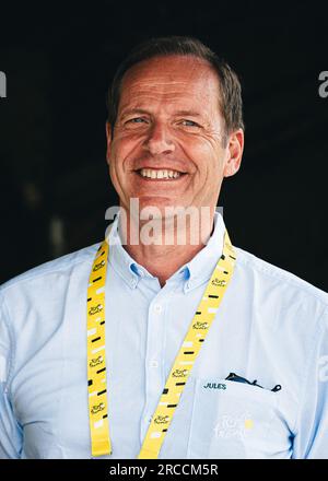 Christian Prudhomme, cycling director of ASO (Amaury Sport Organisation ...