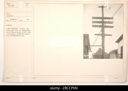 "Telephone Building at Camp Wheeler in Macon, Georgia. Photo taken in ...