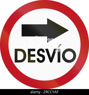 Regulatory road sign in Colombia: No passenger loading zone Stock Photo ...