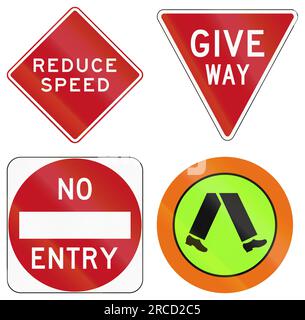 Australia Warning Triangle sign which is no longer being installed and ...