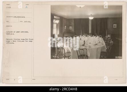 tables set up in the banquet hall Stock Photo - Alamy
