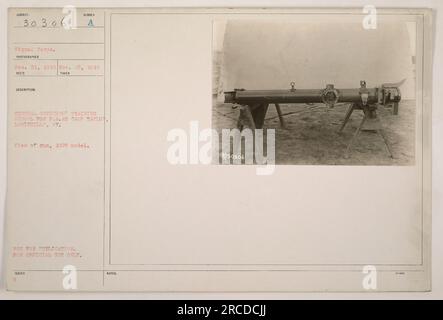 A photograph showing Signal Corps officers in the early stages of ...