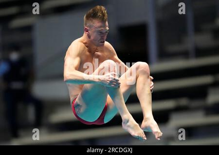 Stefanus Johannes Steenkamp of South Africa competes in the 1m ...