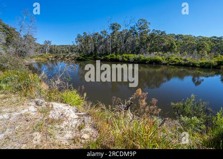 Platypus Pool at Cypress Pine Camping area, Boonoo Boonoo National Park ...