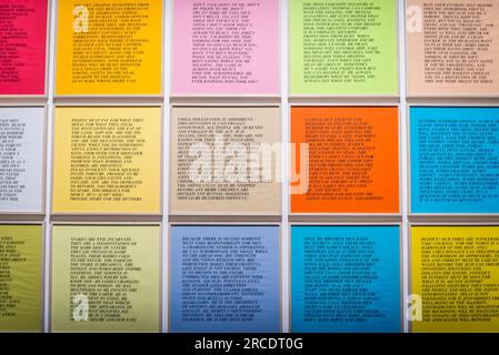 Exhibition 'Il morso delle termiti, Palais de Tokyo, an exhibition ...