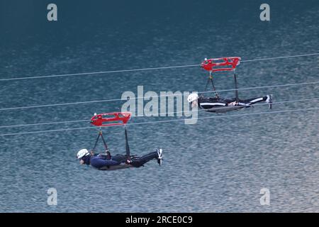 Zip World Penrhyn Quarry, North Wales Stock Photo - Alamy