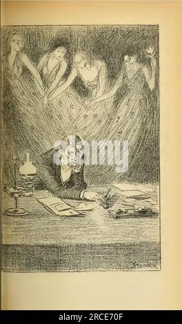 Steinlen - les-quatre-dames Stock Photo - Alamy