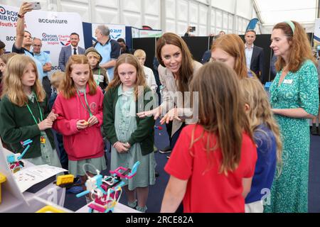 The Princess of Wales meeting winners of the Road to RIAT national ...