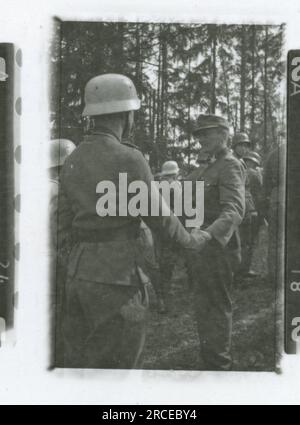 Danish SS soldier on the Eastern Front, 1941 Stock Photo - Alamy