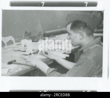 WW2 - Western Front - German Barracks interior Stock Photo - Alamy