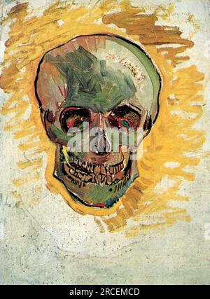 Van Gogh Vincent Skull 1887 01 Stock Photo Alamy