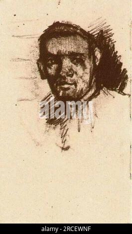 Vincent Van Gogh - Head Young Man C 1885 Stock Photo - Alamy