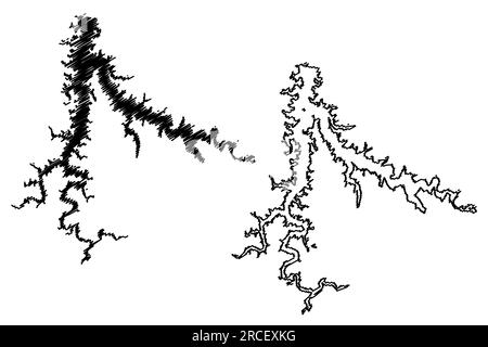 Lake Stockton Reservoir (United States of America, North America, us ...