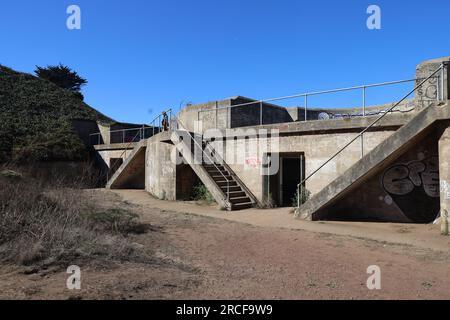 Photo of Battery Boutelle at Presidio in San Francisco Stock Photo - Alamy