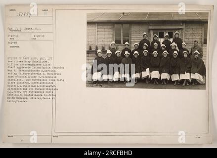 Mrs. Harding and group of women on steps. White House, Washington, D.C ...