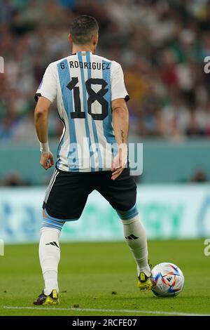 Guido Rodriguez of Argentina during the FIFA World Cup Qatar 2022 Group ...