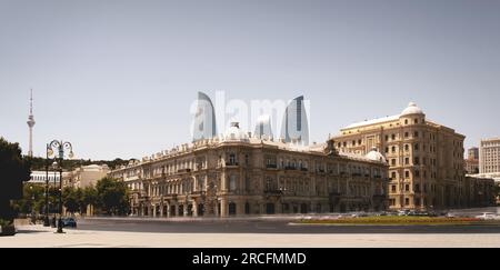 Socar Tower, Baku, Azerbaijan Stock Photo - Alamy