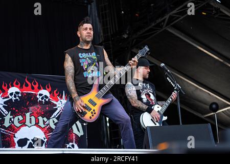 Chris Beattie of Hatebreed performs at Inkcarceration Music and Tattoo ...