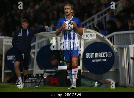 Hartlepool United's Kieran Burton during the Pre-season Friendly match ...