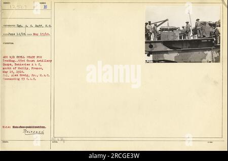 400mm Artillery Shell, France Stock Photo - Alamy