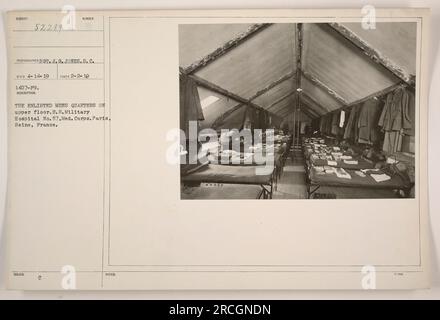 Enlisted Men's Living Quarters In The 7Th Air Force Headquarters Area ...