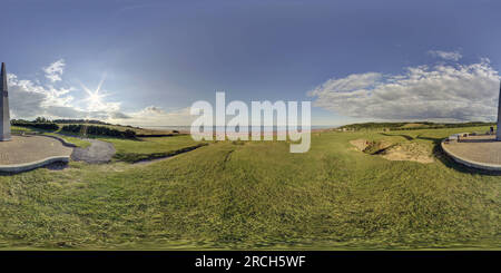 360° view of Normandy "Omaha Beach - Alamy