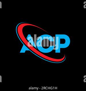 ACP logo. ACP letter. ACP letter logo design. Intitials ACP logo linked ...