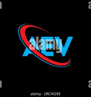 AEV logo. AEV letter. AEV letter logo design. Initials AEV logo linked ...