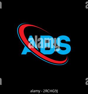ABS logo. ABS letter. ABS letter logo design. Intitials ABS logo linked ...