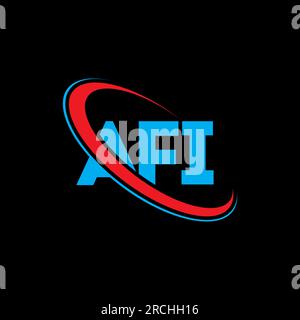 AFI logo. AFI letter. AFI letter logo design. Initials AFI logo linked ...