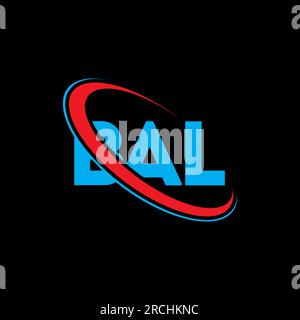 BAL letter logo design for technology company. BAL logo design black ...