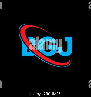 BGJ logo. BGJ letter. BGJ letter logo design. Initials BGJ logo linked ...