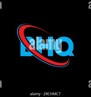 BHQ logo. BHQ letter. BHQ letter logo design. Initials BHQ logo linked ...