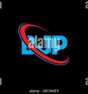 BJP circle letter logo design with circle and ellipse shape. BJP ...