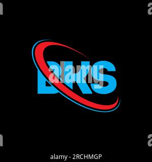 BKS logo. BKS letter. BKS letter logo design. Initials BKS logo linked ...