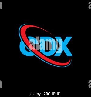 CDX logo. CDX letter. CDX letter logo design. Initials CDX logo linked ...