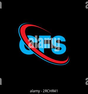 Modern CFS Letter business logo design alphabet icon vector symbol ...